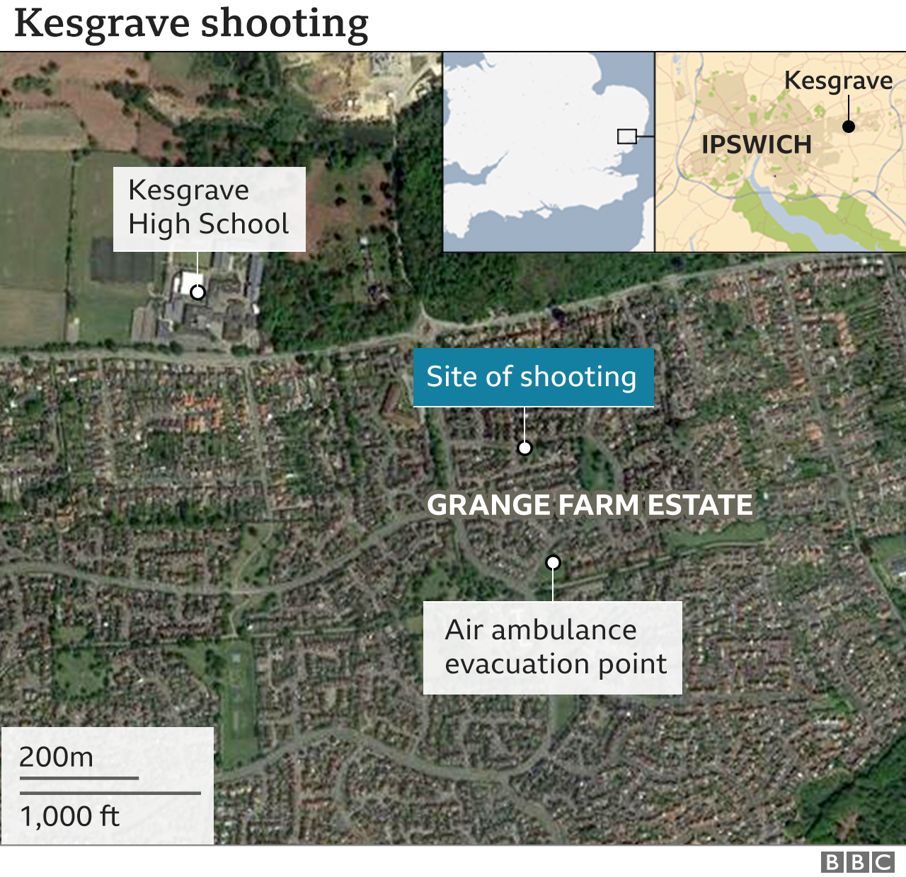 Kesgrave shooting: Gun found in schoolboy attack inquiry - BBC News