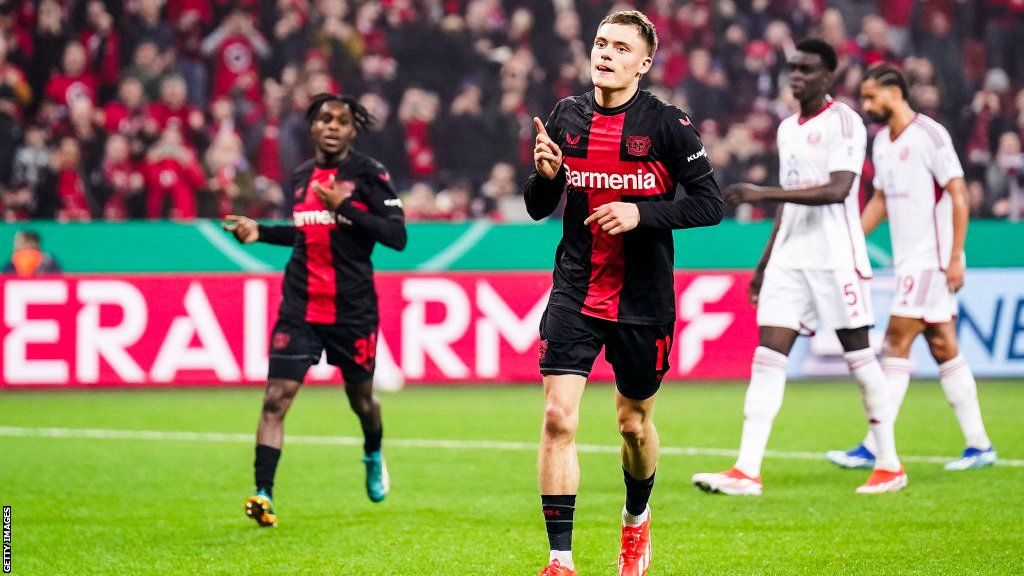 Bayer Leverkusen 4-0 Fortuna Dusseldorf: Xabi Alonso's side reach German Cup final - BBC Sport