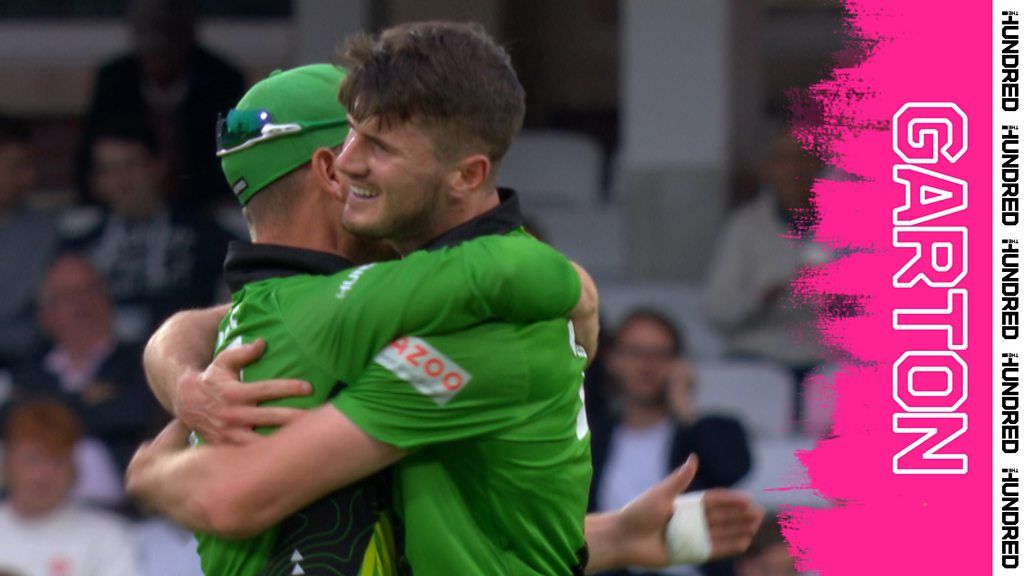 The Hundred: George Garton takes three wickets for Southern Brave - BBC ...