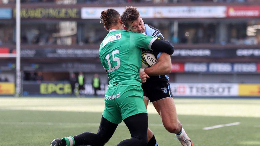 European Challenge Cup: Cardiff 42-10 Newcastle Falcons - hosts reach ...