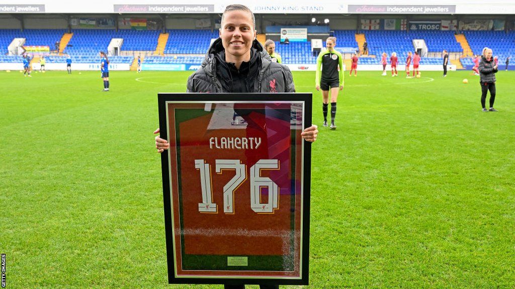 Gilly Flaherty: Retirement of WSL appearance record holder 'sad day for ...