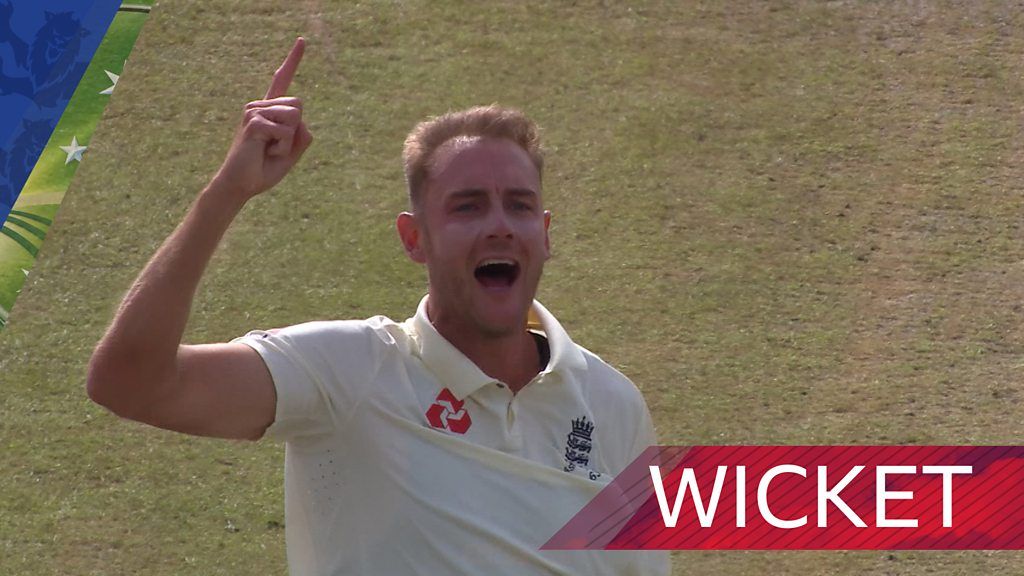 Ashes: England's Stuart Broad traps Australia's Travis Head lbw - BBC Sport