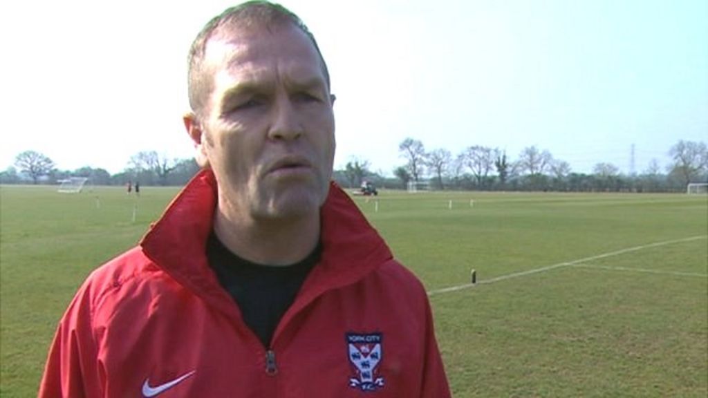 Russ Wilcox: York City boss on Hartlepool loss - BBC Sport