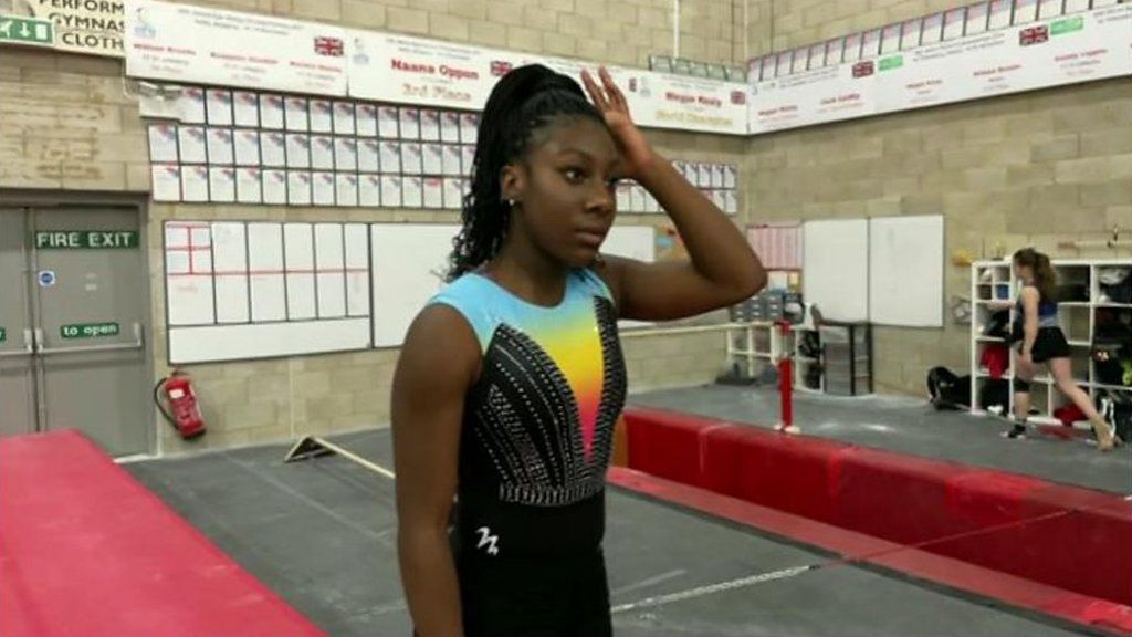 Naana Oppon: British tumbling prodigy going for under-18 world gold ...
