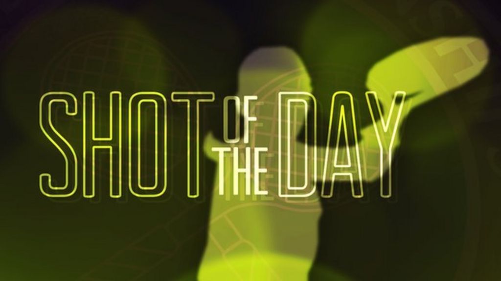 Wimbledon 2015: Novak Djokovic's cross-court forehand winner - BBC Sport