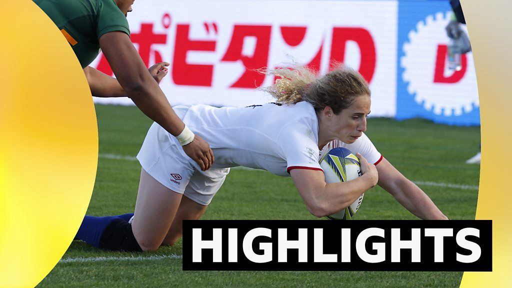 Rugby World Cup: England 75-0 South Africa - BBC Sport