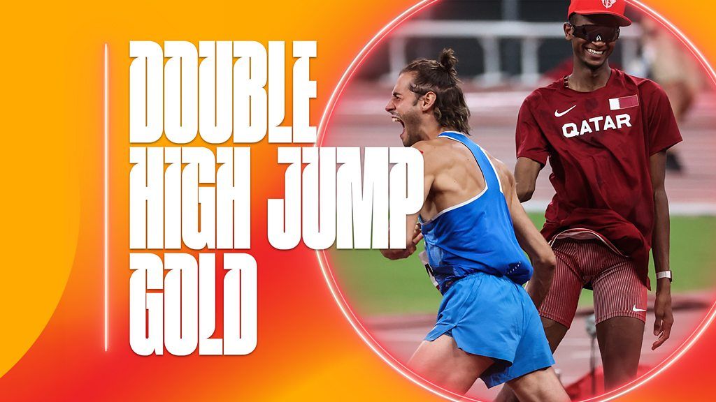 Tokyo Olympics: High jumpers Barshim and Tamberi share Olympic gold ...