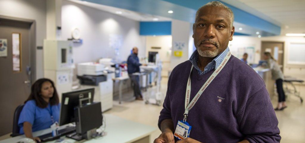 Knife crime: Inside the London hospital treating the victims - BBC News
