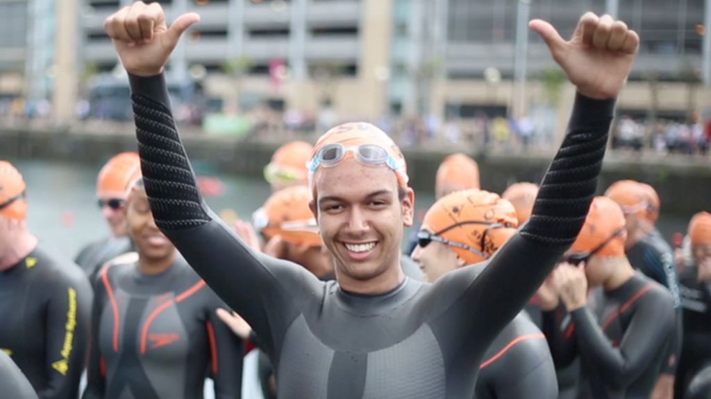 Get Inspired: Kai's swimming challenge - BBC Sport