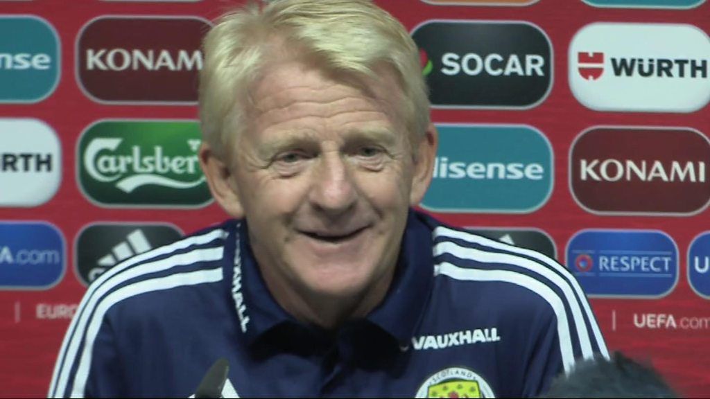 Young players are ready - Scotland boss Gordon Strachan - BBC Sport