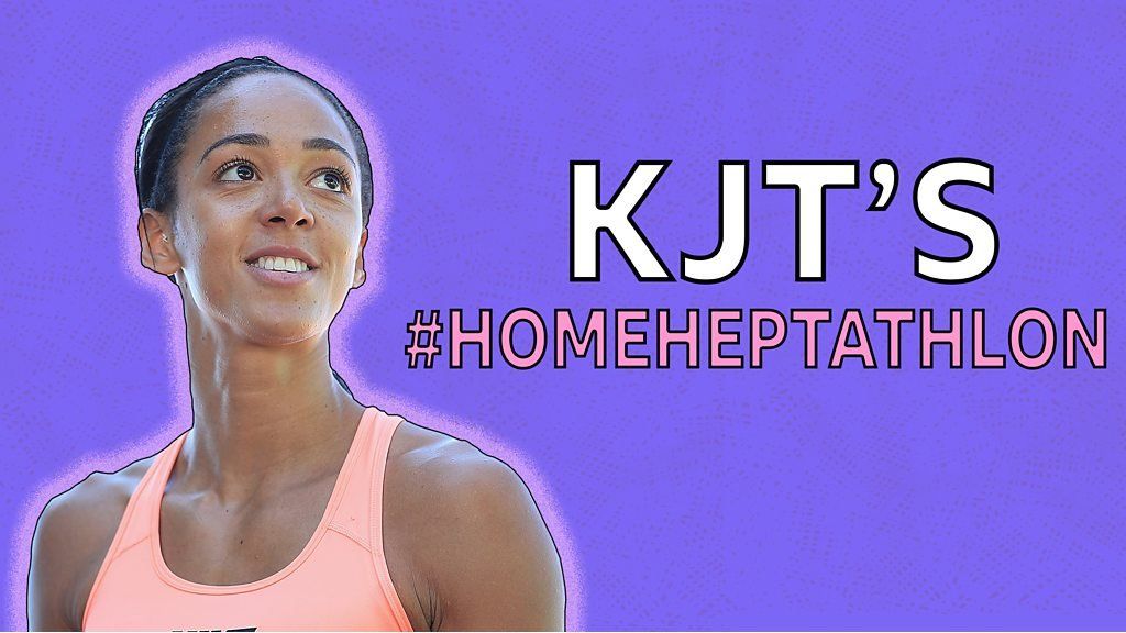 Katarina Johnson-Thompson competes in a home heptathlon against her ...