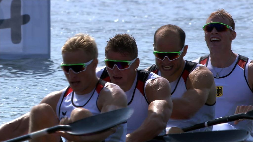 Rio Olympics 2016: Germany win fourth canoeing gold in the men's four ...