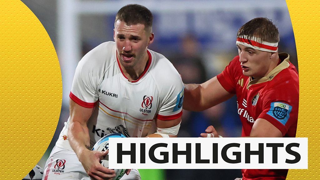 Watch: Ulster battle to 21-14 win over Munster - BBC Sport