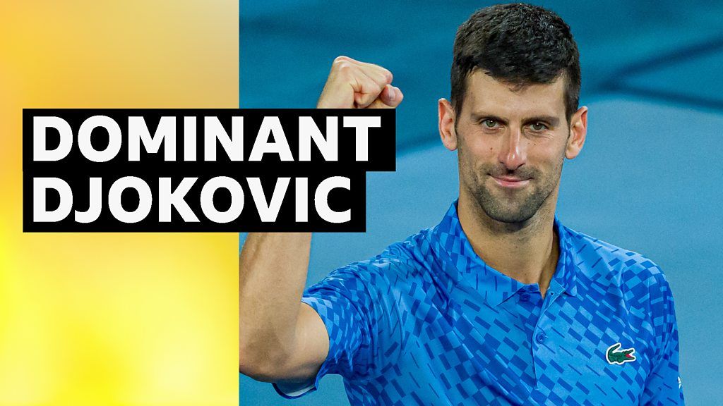 Australian Open: Novak Djokovic beats Alex de Minaur in straight sets ...