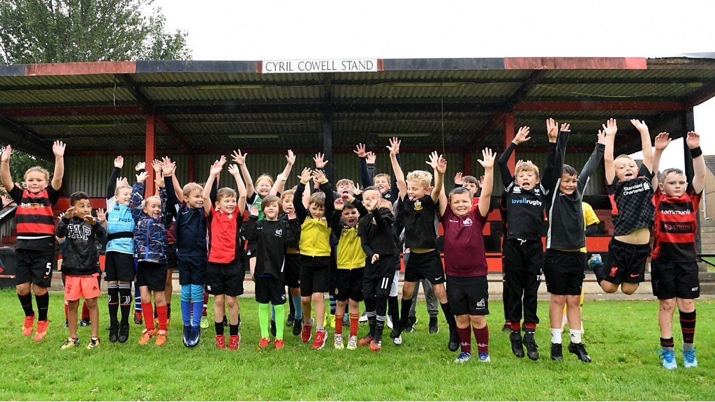 Summer camps help Welsh children return to rugby - BBC Sport