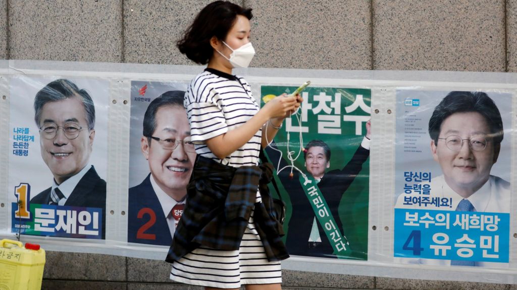Polls Open In South Korea Presidential Election Bbc News