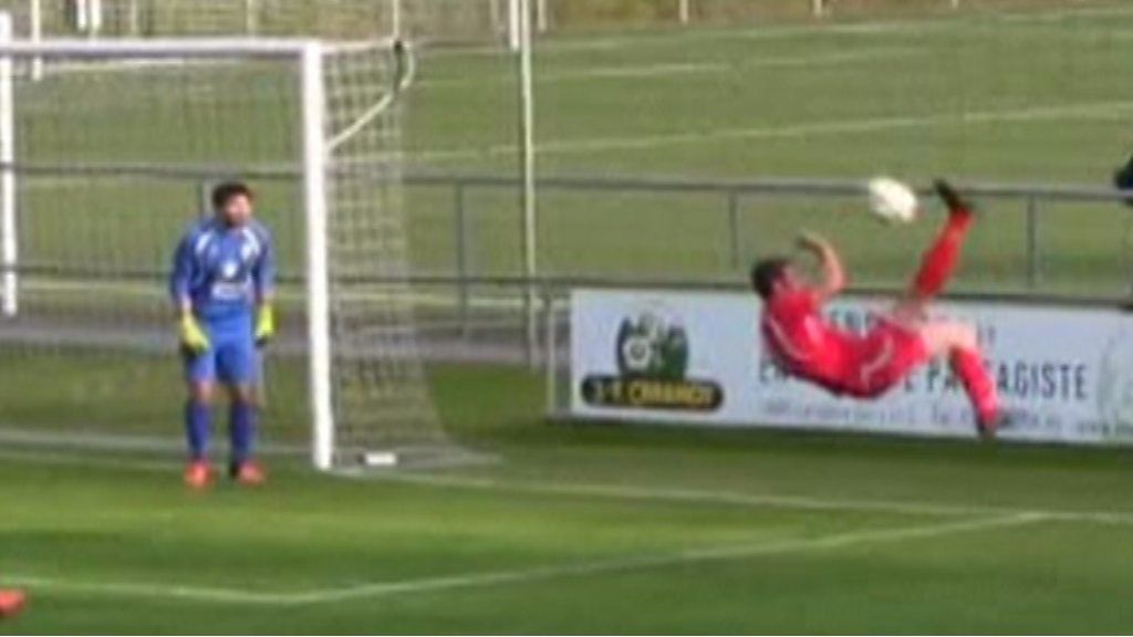 Is this the craziest own goal ever?! - BBC Newsround