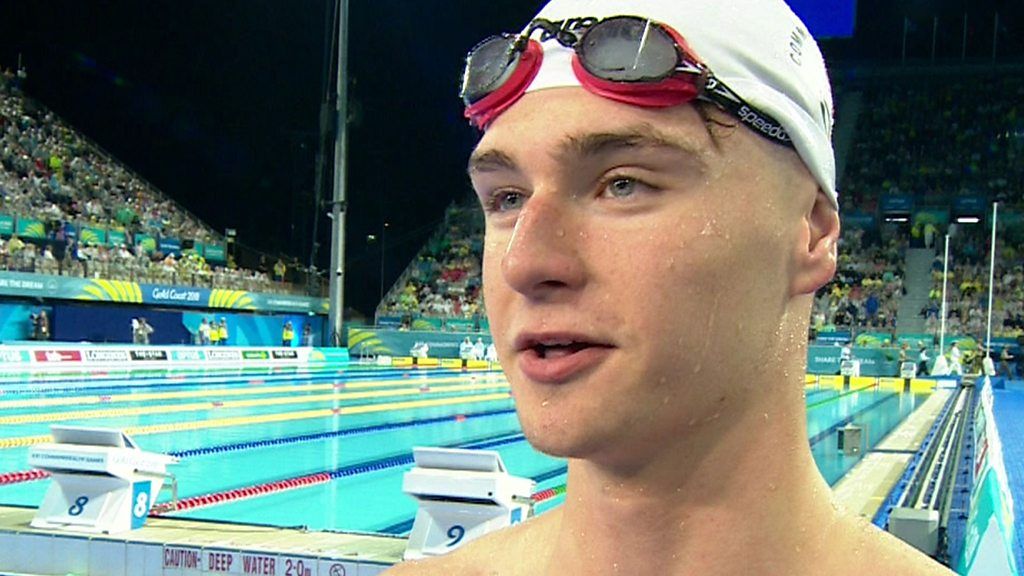 NI's Conor Ferguson dedicates swim to uncle with cancer - BBC Sport