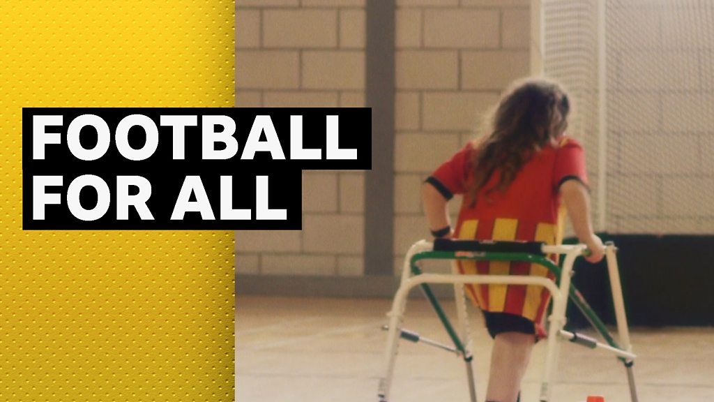 'People with disabilities need to see they play football' - BBC Sport