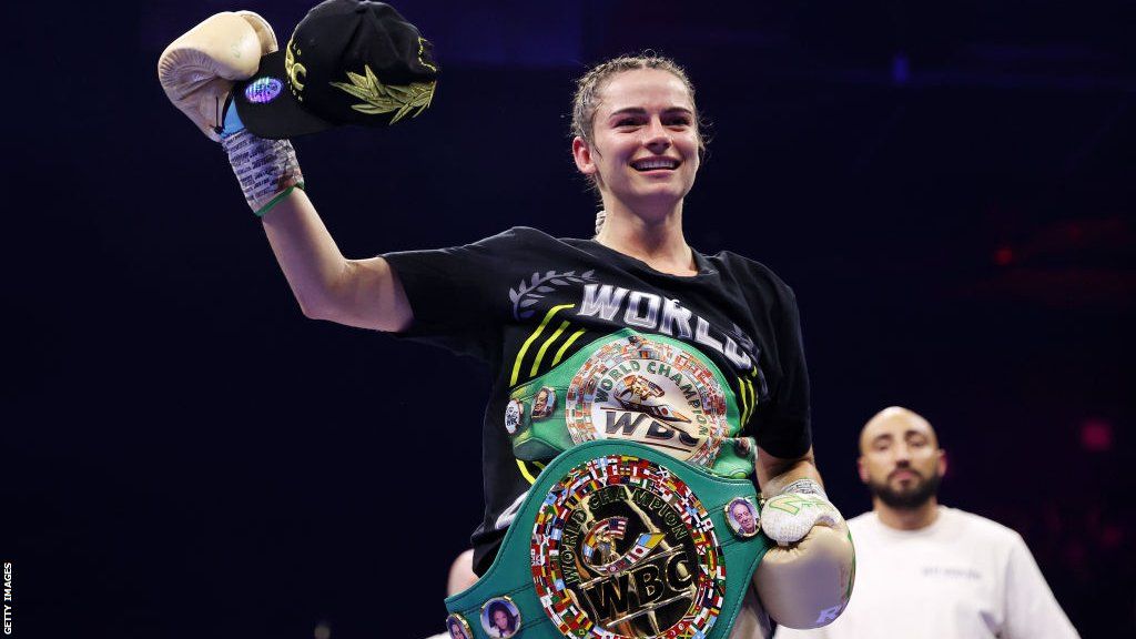 Skye Nicolson: Australian pushing for WBC world title fight in Australia in April - BBC Sport