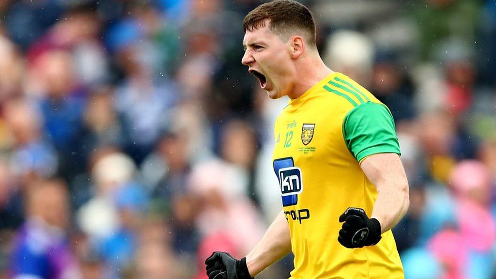 'I was lucky with the goal' - Donegal's Jamie Brennan - BBC Sport
