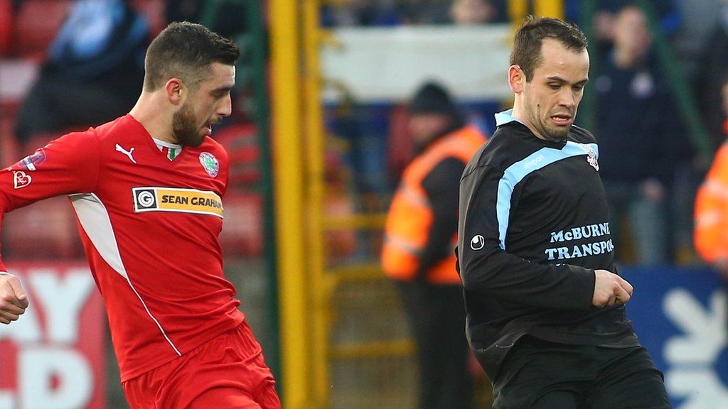 Irish Cup: Good neighbours Tony Kane and Joe Gormley won't be good ...