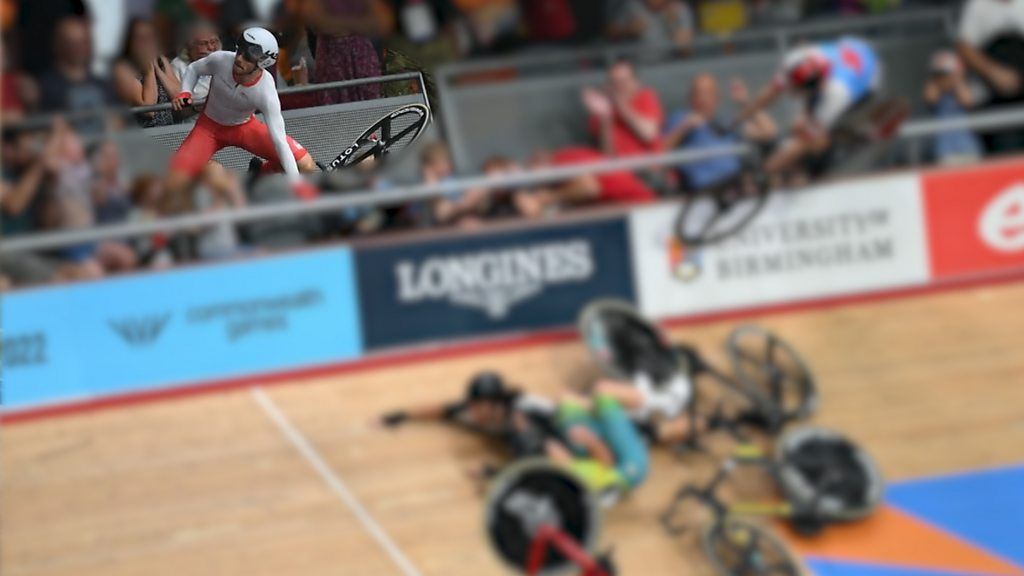 Cycling crash was nearly 'complete catastrophe', say family - BBC Sport