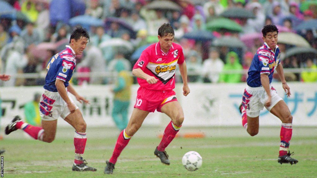 Gary Lineker on the J-League: 'It began with an earthquake and a 5-0 ...