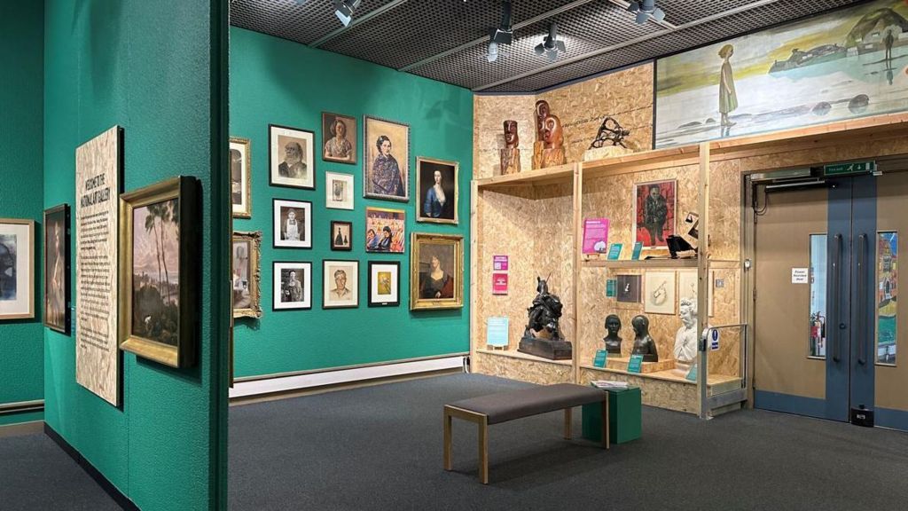 National Art Gallery reopens at Manx Museum after revamp - BBC News