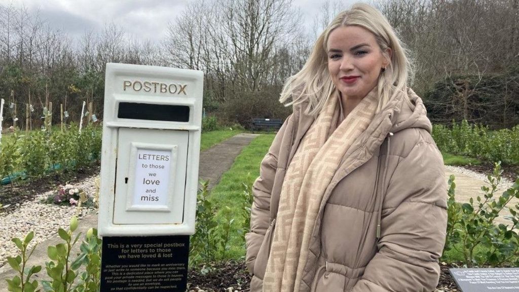 Letters to heaven: Writing to my daughter 'brings me comfort' - BBC News