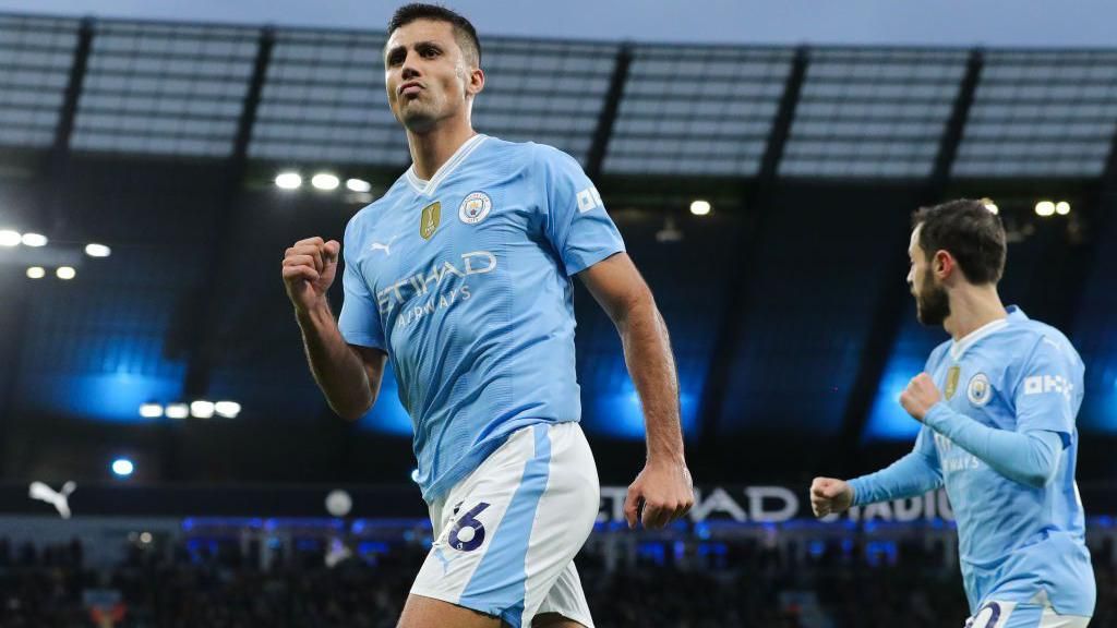 Man City: 'We had to be patient' - Rodri - BBC Sport