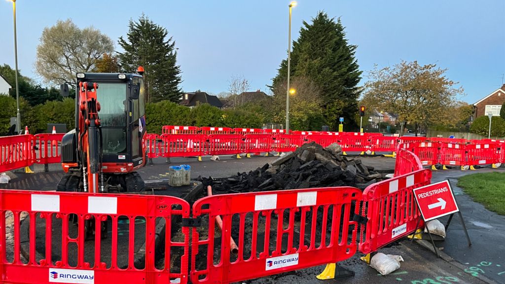 Guildford: Roadworks near cathedral to cause a month of disruption ...