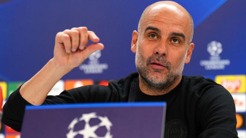 Man City: 'Important to be here' - Guardiola outlines strengths - BBC Sport