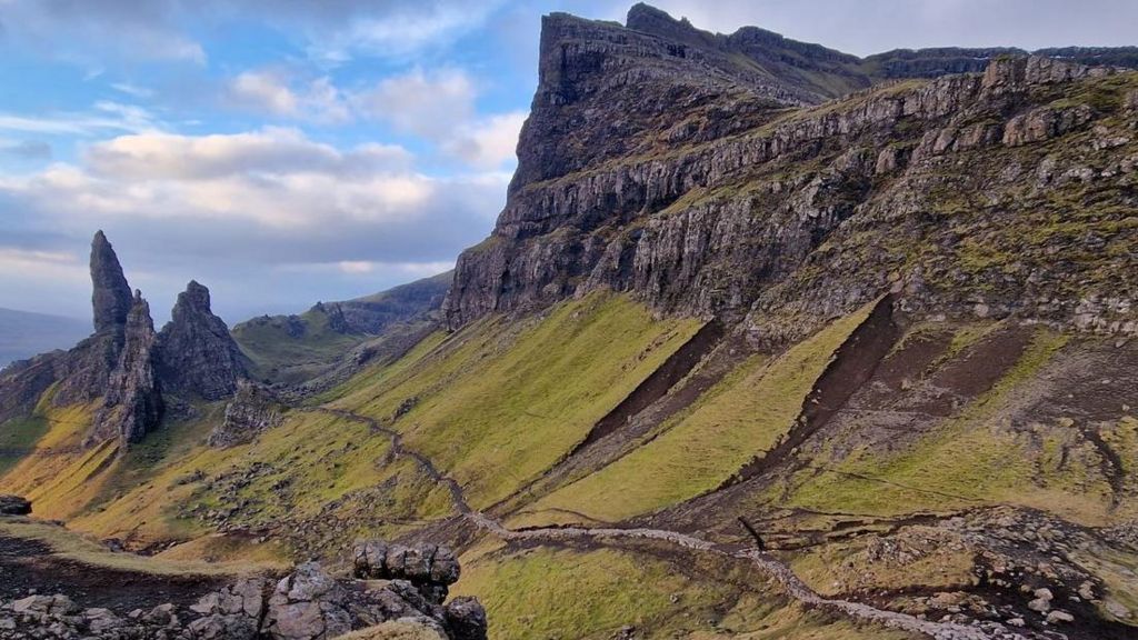 Skye's Old Man of Storr paths upgrade completed - BBC News