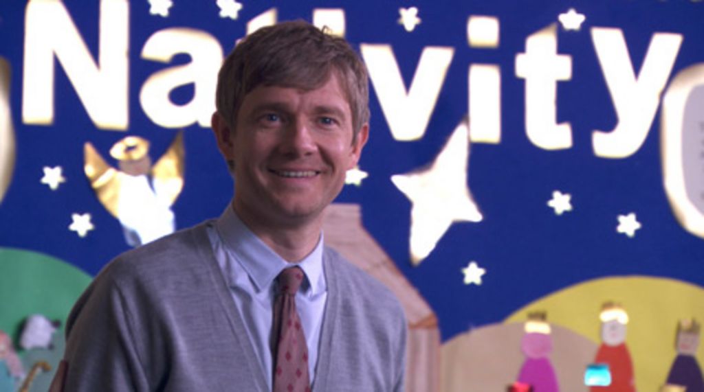 Martin Freeman: 'Christmas always a magical time' - BBC News