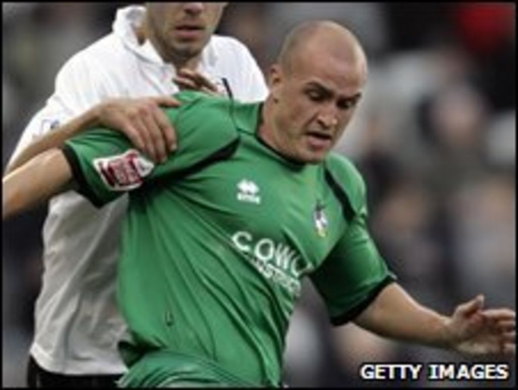 Footballer David Pipe jailed over club attack - BBC News