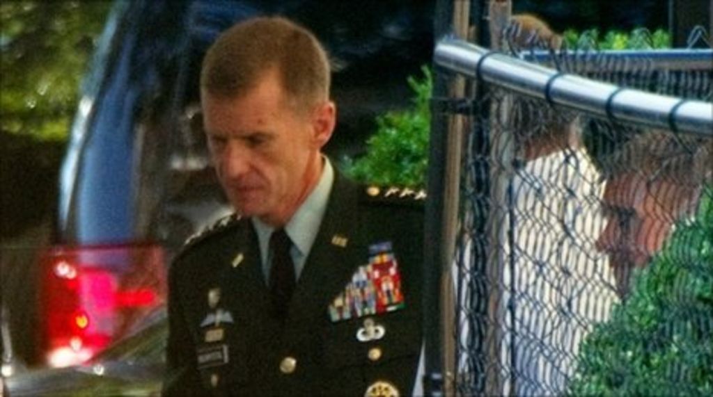US Afghan commander Stanley McChrystal fired by Obama - BBC News US Afghan commander Stanley McChrystal fired by Obama - BBC News