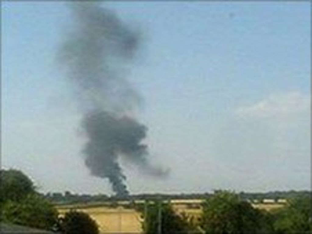 Harrier jet crash in Oxfordshire was 'genuine mistake' - BBC News