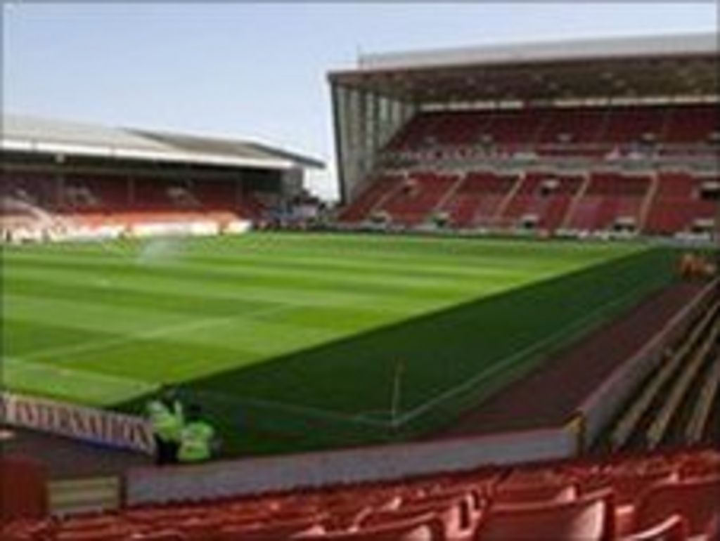 Aberdeen stadium redevelopment plan aired - BBC News