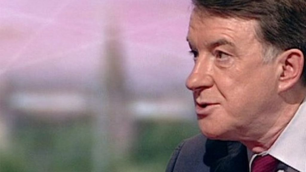 Lord Mandelson: My book The Third Man tells the truth - BBC News