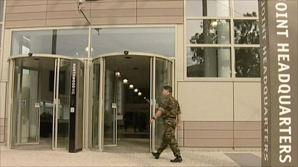 Exclusive tour inside UK's military PJHQ - BBC News