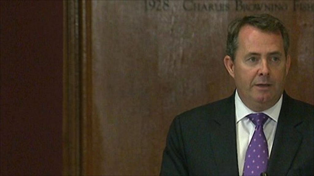 Liam Fox announces review to produce a 'leaner' MoD - BBC News