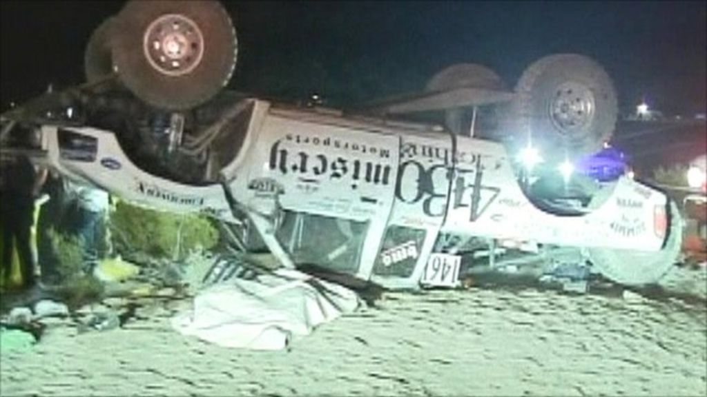 Spectators killed at off-road race in California - BBC News