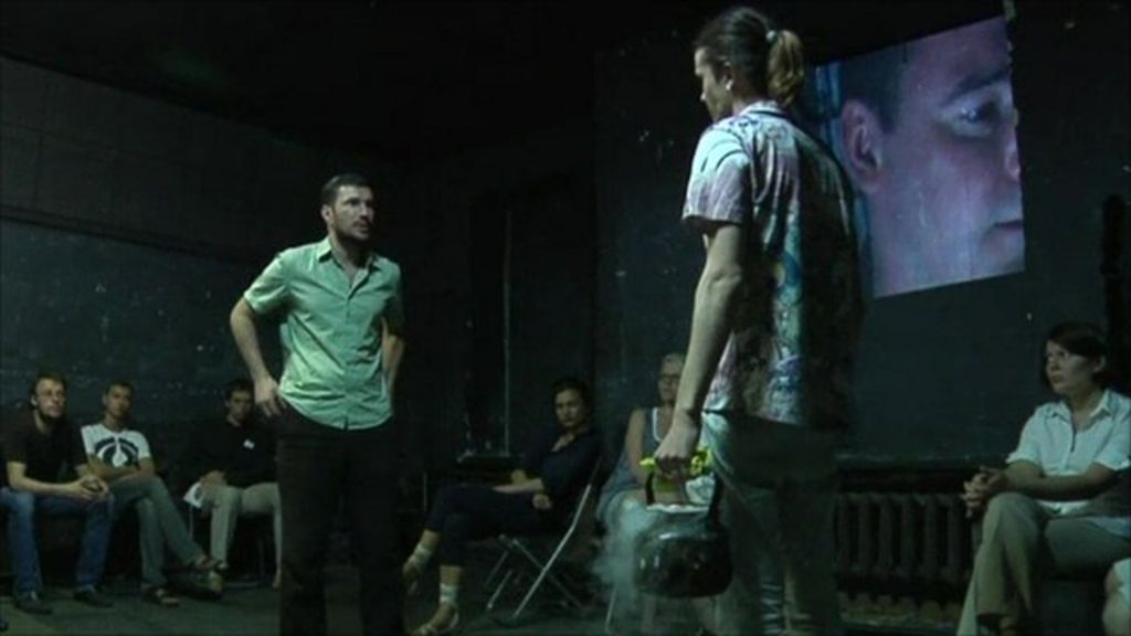 Russian play based on true story sparks debate - BBC News