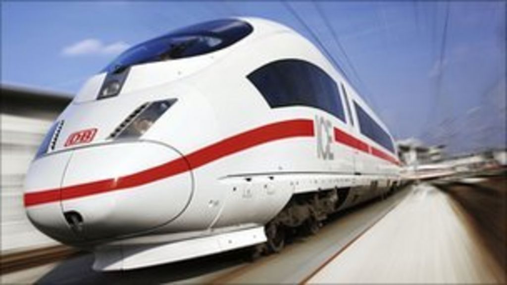 Channel Tunnel in German high-speed train test - BBC News