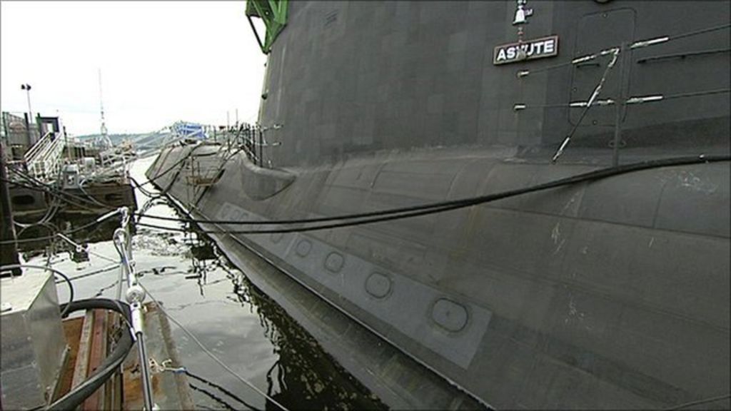 On board the UK's newest attack submarine HMS Astute - BBC News