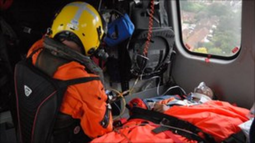 Nine rescued after tanker emergency drill accident - BBC News