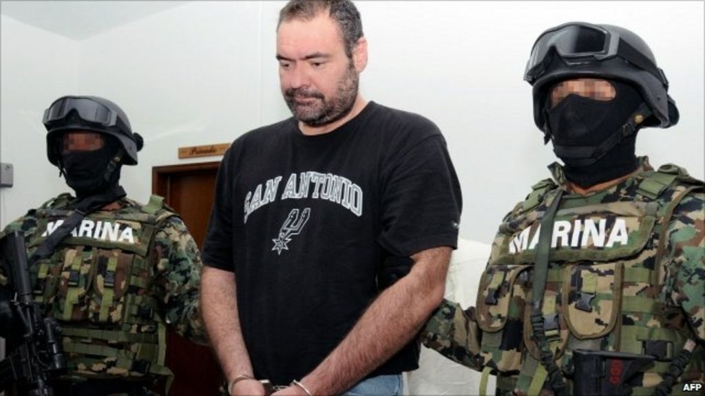 Mexico holds drug suspect Sergio 'El Grande' Villarreal - BBC News