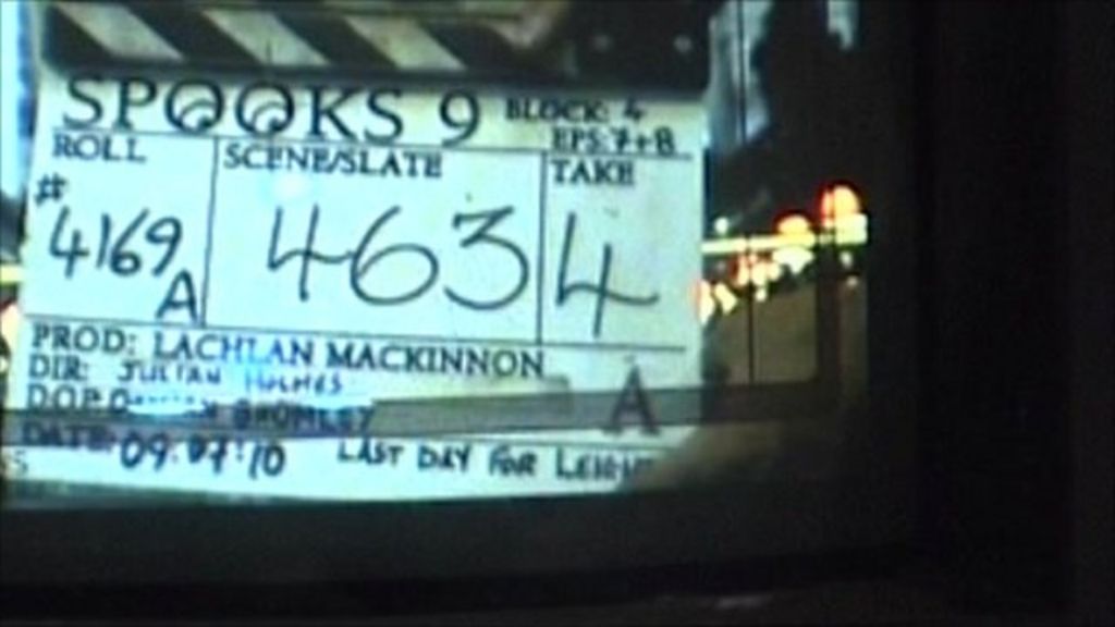 Behind the scenes with Spooks stars - BBC News