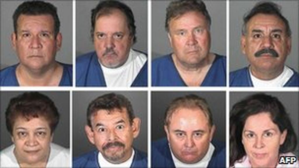 California officials in court accused of pay scandal - BBC News
